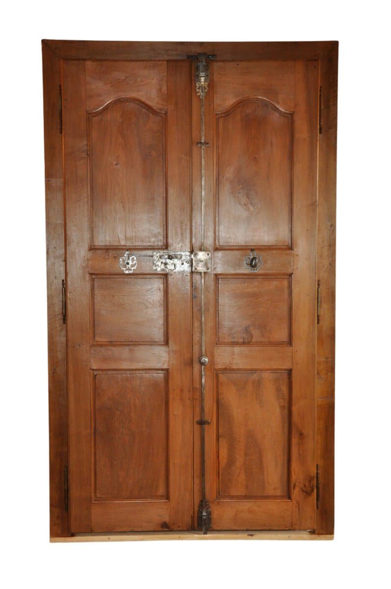 Double-sided Double-leaf Communicating Door In Walnut – Jacqueline ...